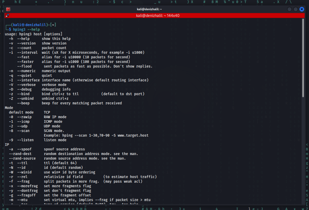 hping3: A Powerful Tool for Network Security - DenizHalil