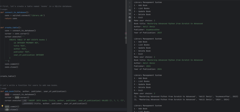 Python Database Management Made Easy Way - DenizHalil - Professional ...
