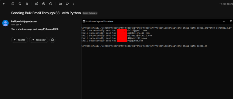 Send Email with Python: Enhancing Security with SSL - Denizhalil