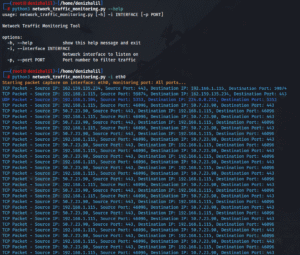 Network Traffic Monitoring with Scapy: A Beginner's Guide - DenizHalil - Professional ...