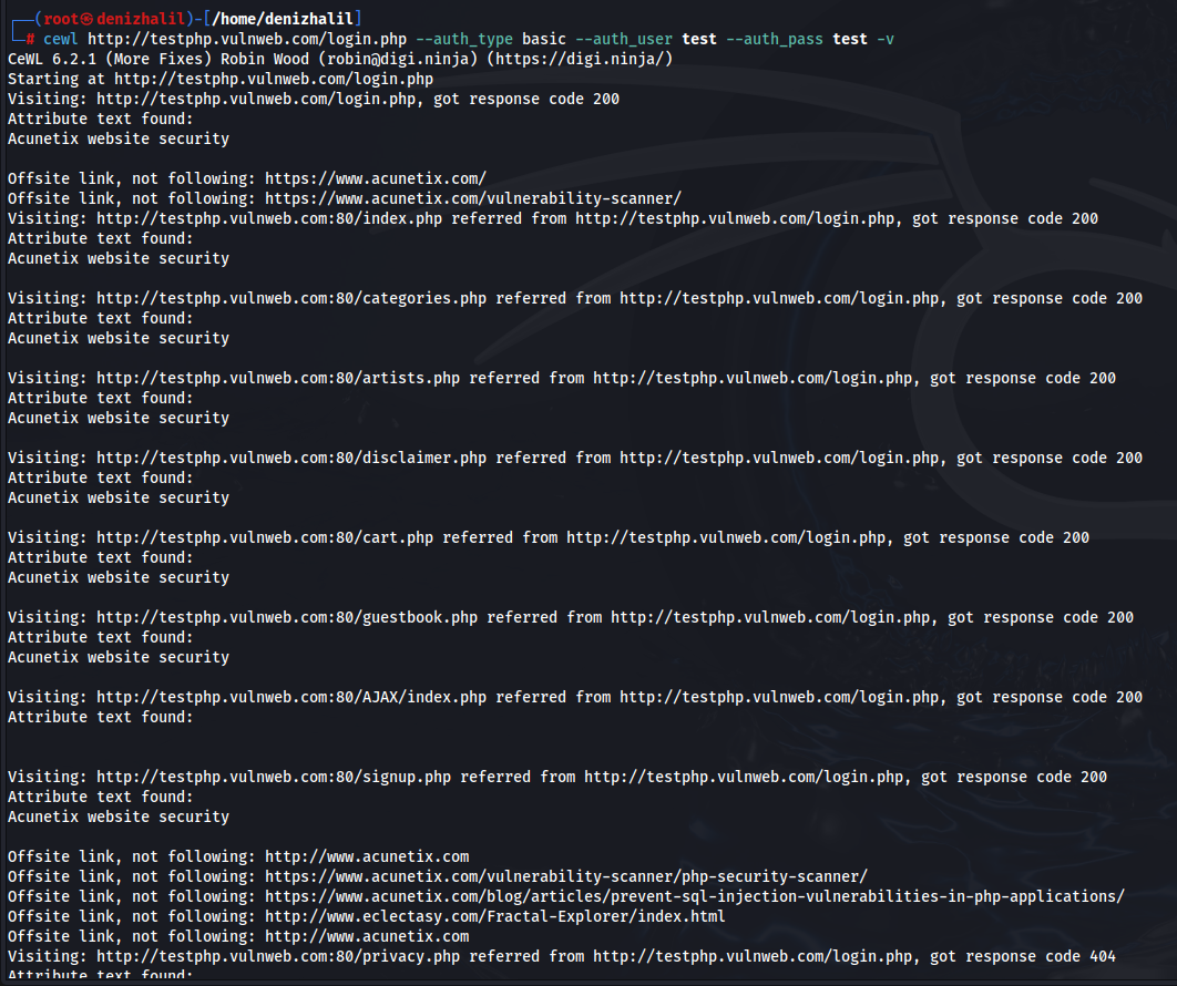 CeWL Cheat Sheet: Mastering the Custom Word List DenizHalil ...
