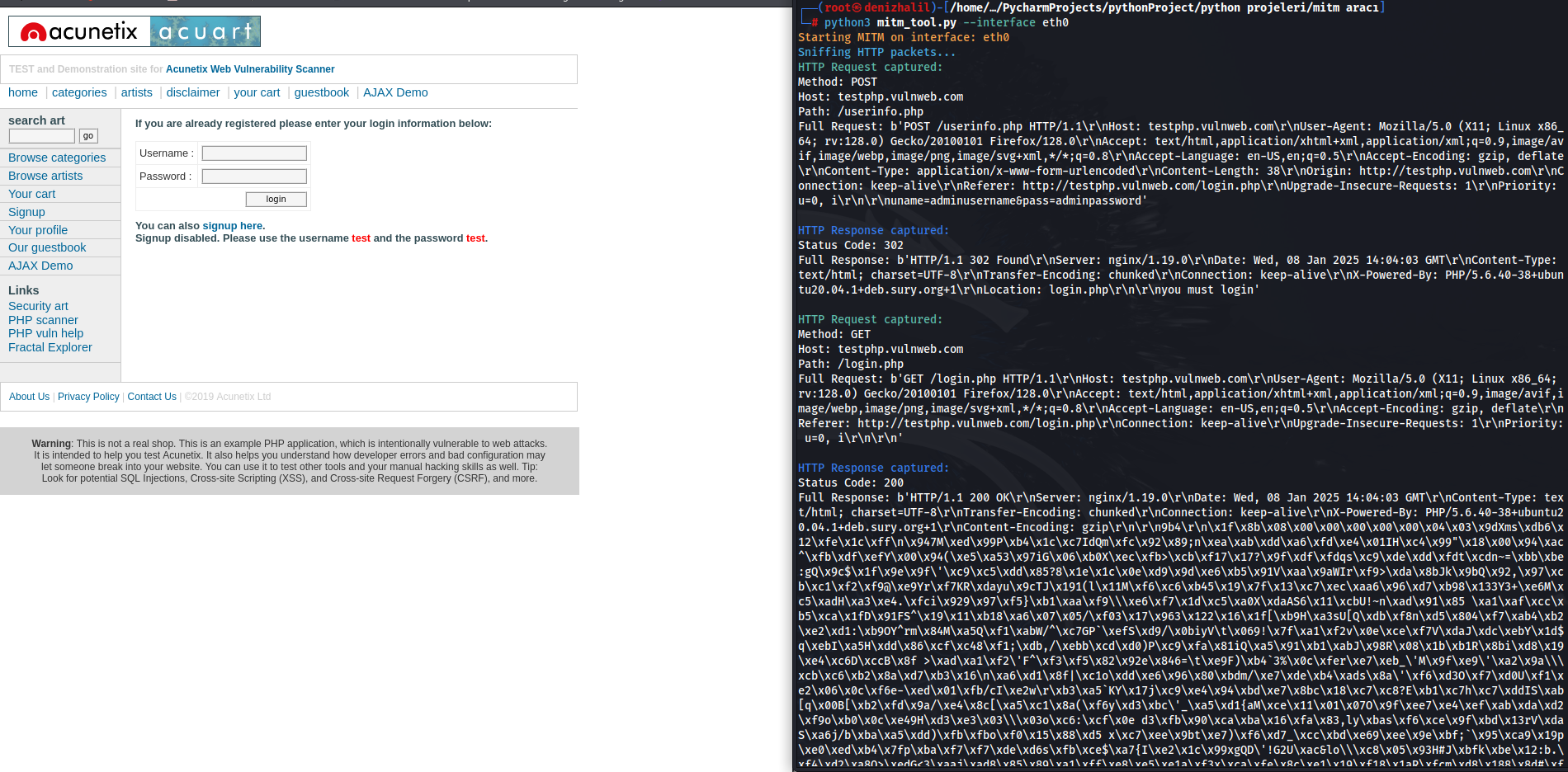 MITM Attacks with Python: Enhancing Cybersecurity with Scapy - Cyber Security and Programming