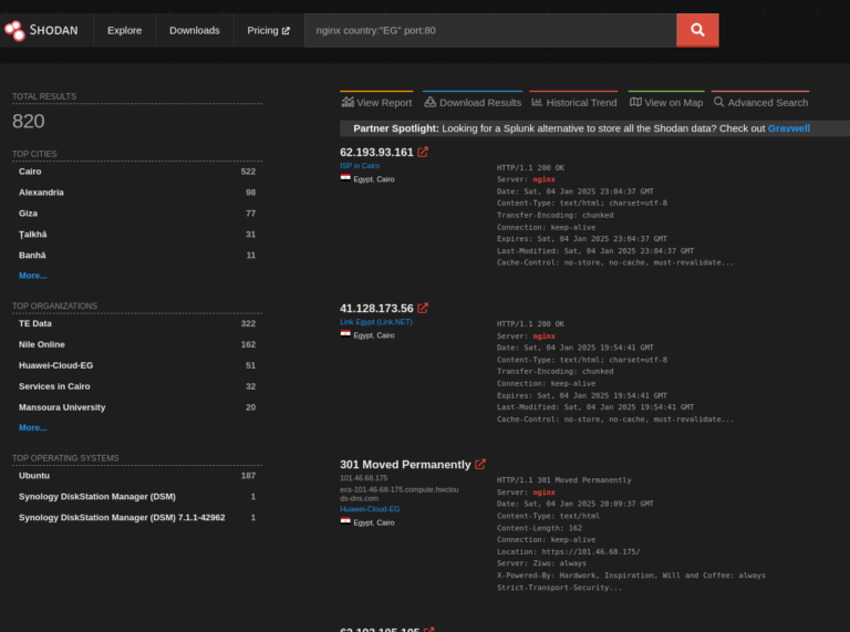 Shodan search engine for cybersecurity - DenizHalil - Professional ...