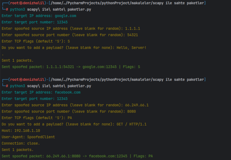 Packet Spoofing With Scapy Python Tutorial For Network Testing