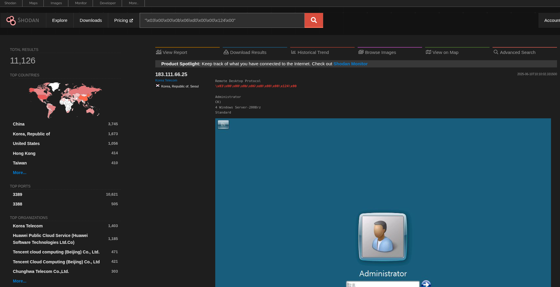Critical Infrastructure Discovery with Shodan Dorks: